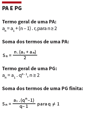 Enem: as principais fórmulas de Matemática para revisar antes da prova ...